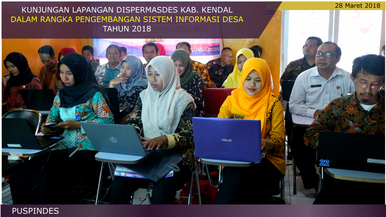 PUSPINDES Terima Kunjungan Lapangan DINPERMASDES Kabupaten Kendal – Program Pusat Pengembangan ...